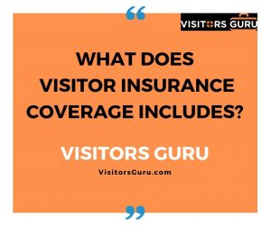 What Does a Visitor Medical Insurance Coverage Include?